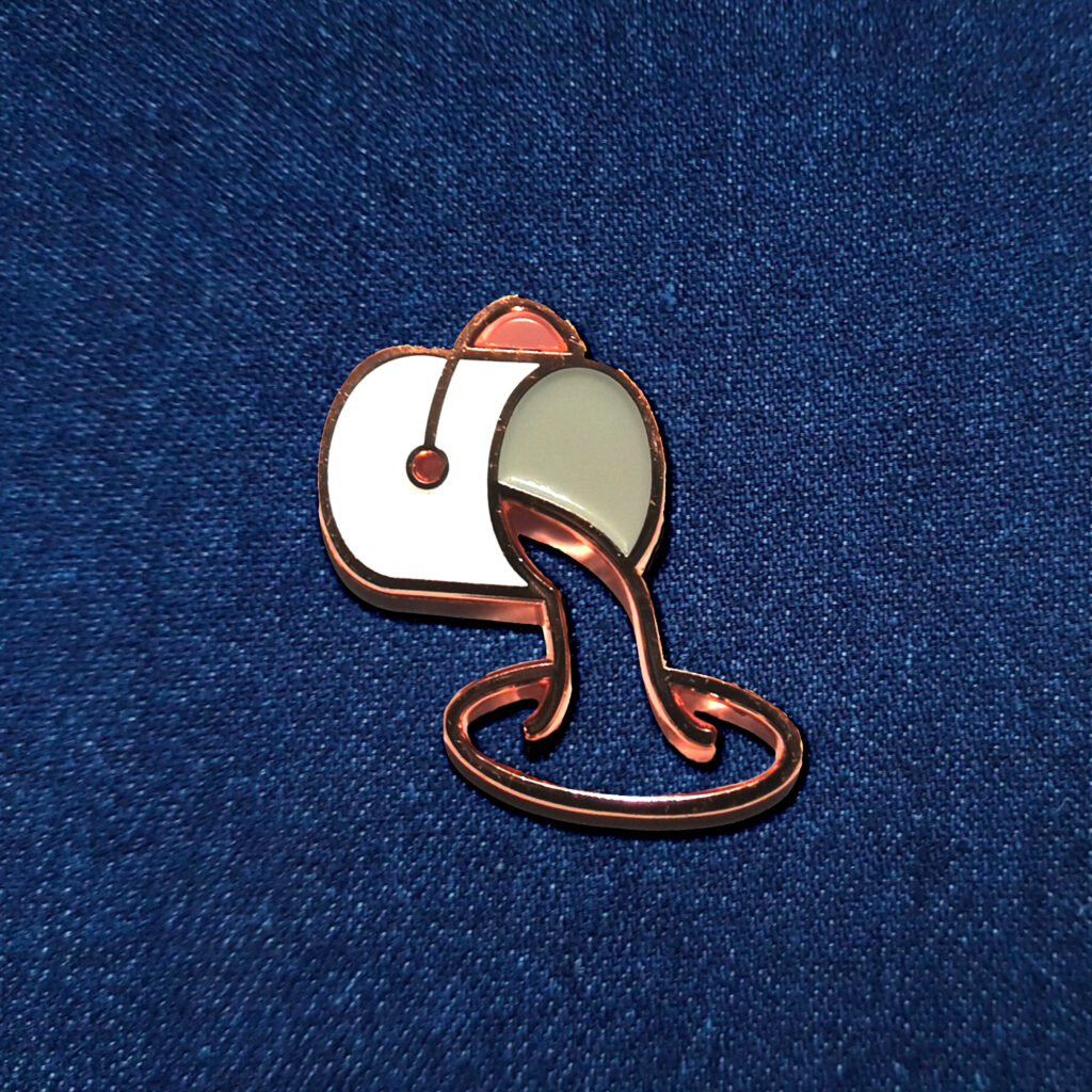 Paint Bucket – soft enamel pin badge – Wall Hello!